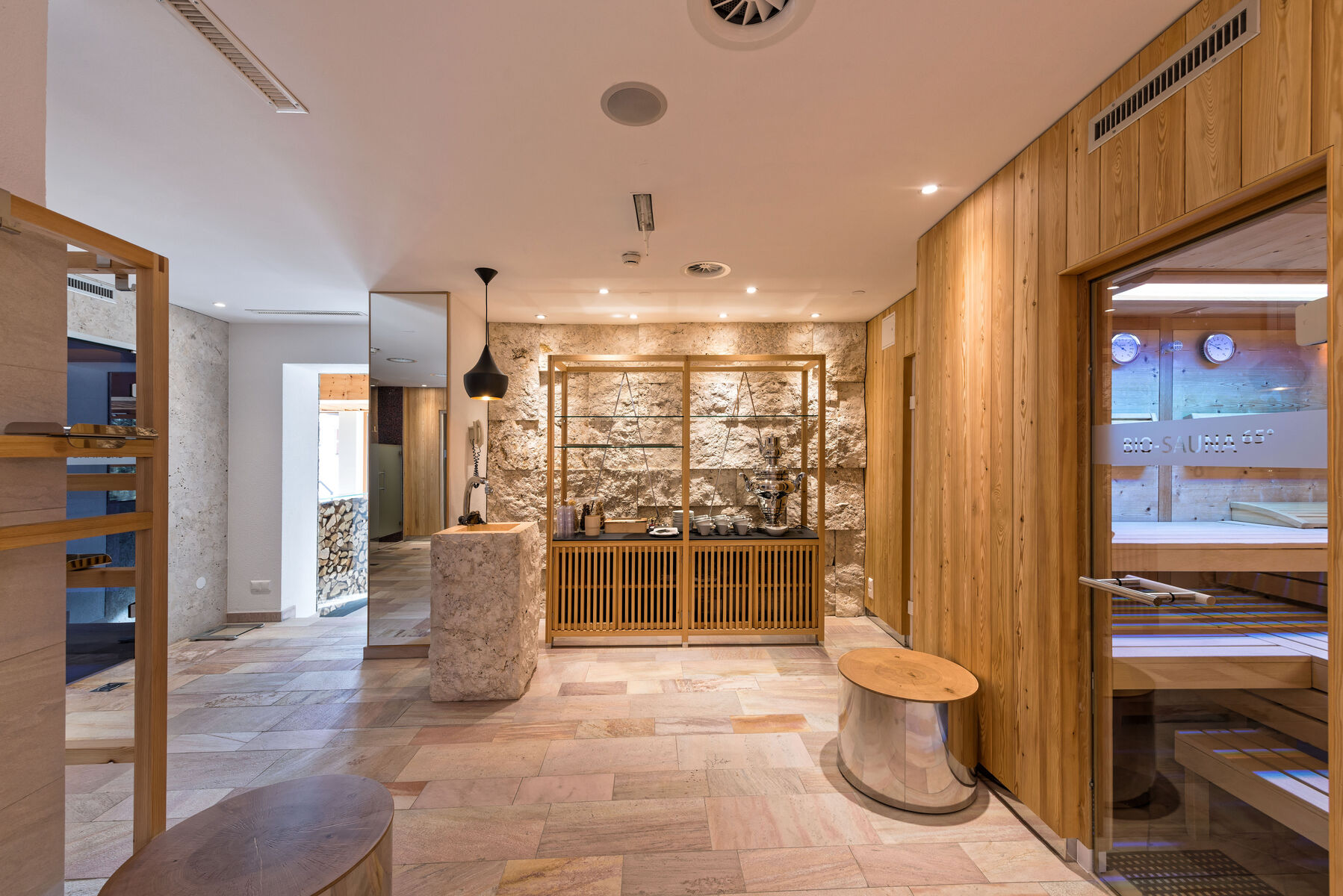 Hotel Furgler Wellnessbereich | Hotel | Innenraumdesign